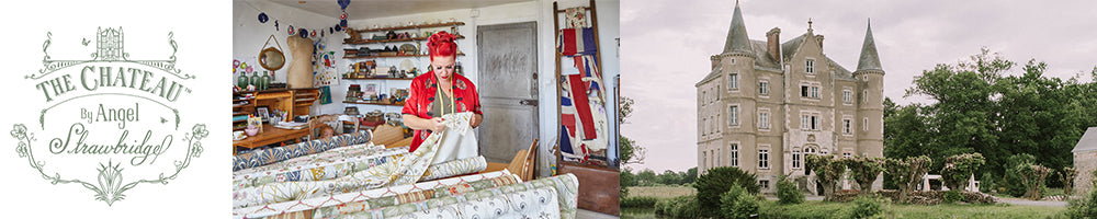 Curtain Fabric The Chateau by Angel Strawbridge – Curtain Poles Emporium