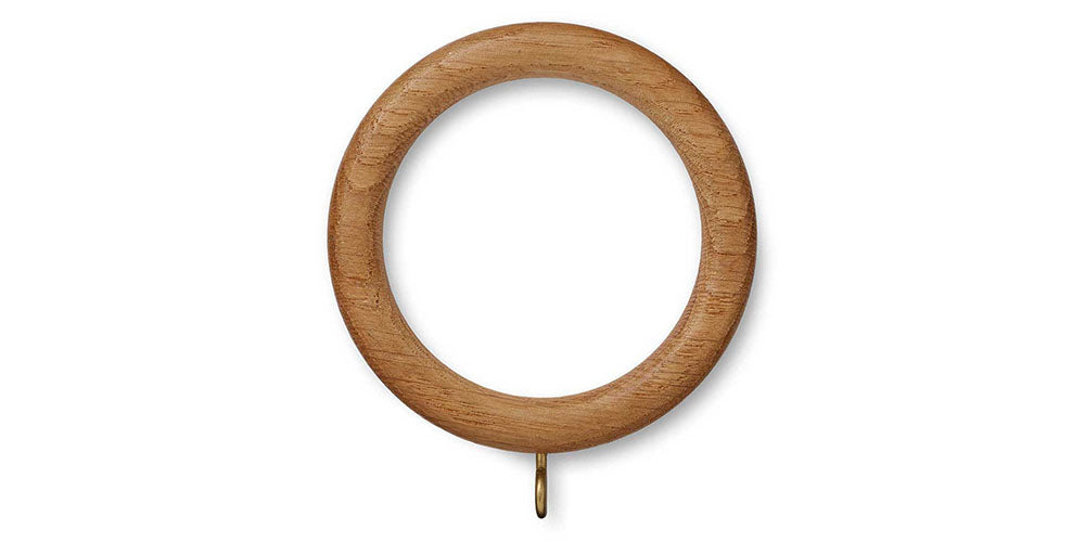 Hallis Hudson Eden 45mm Natural Ash Curtain Pole Rings
