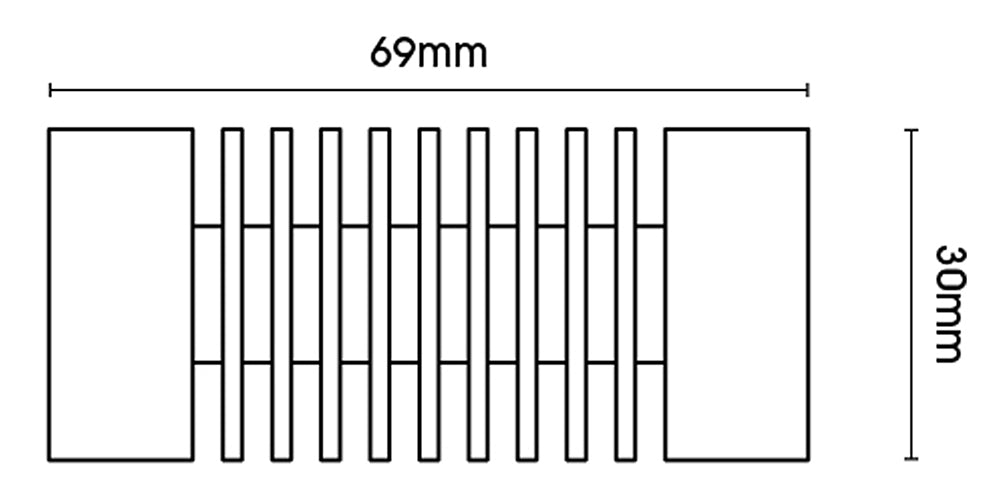 Silent Gliss Metropole 30mm Antique Bronze Hand Drawn Track Groove Cyl ...